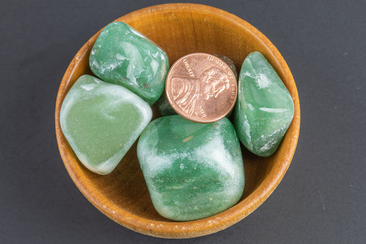 Natural Jade Tumbled Nuggets- 100 grams-3.5 ounces - .5 inch-1.5 inch ...